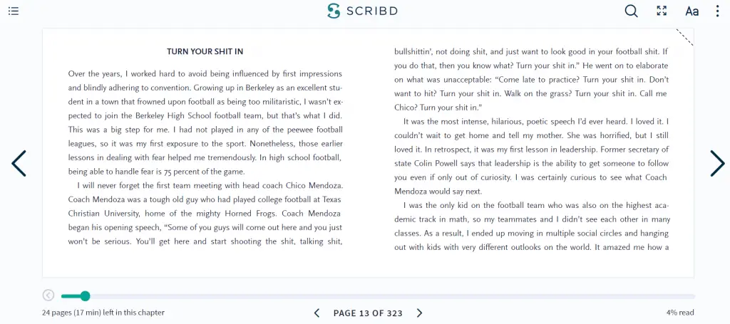 How I Read Books with Scribd App Free For a Month - Wandernity