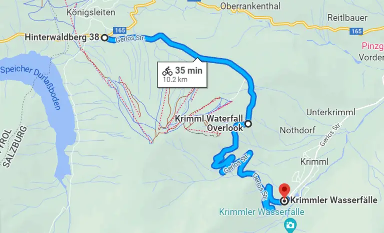 Krimml Waterfalls Hike and a Bike Ride, Austria - Wandernity